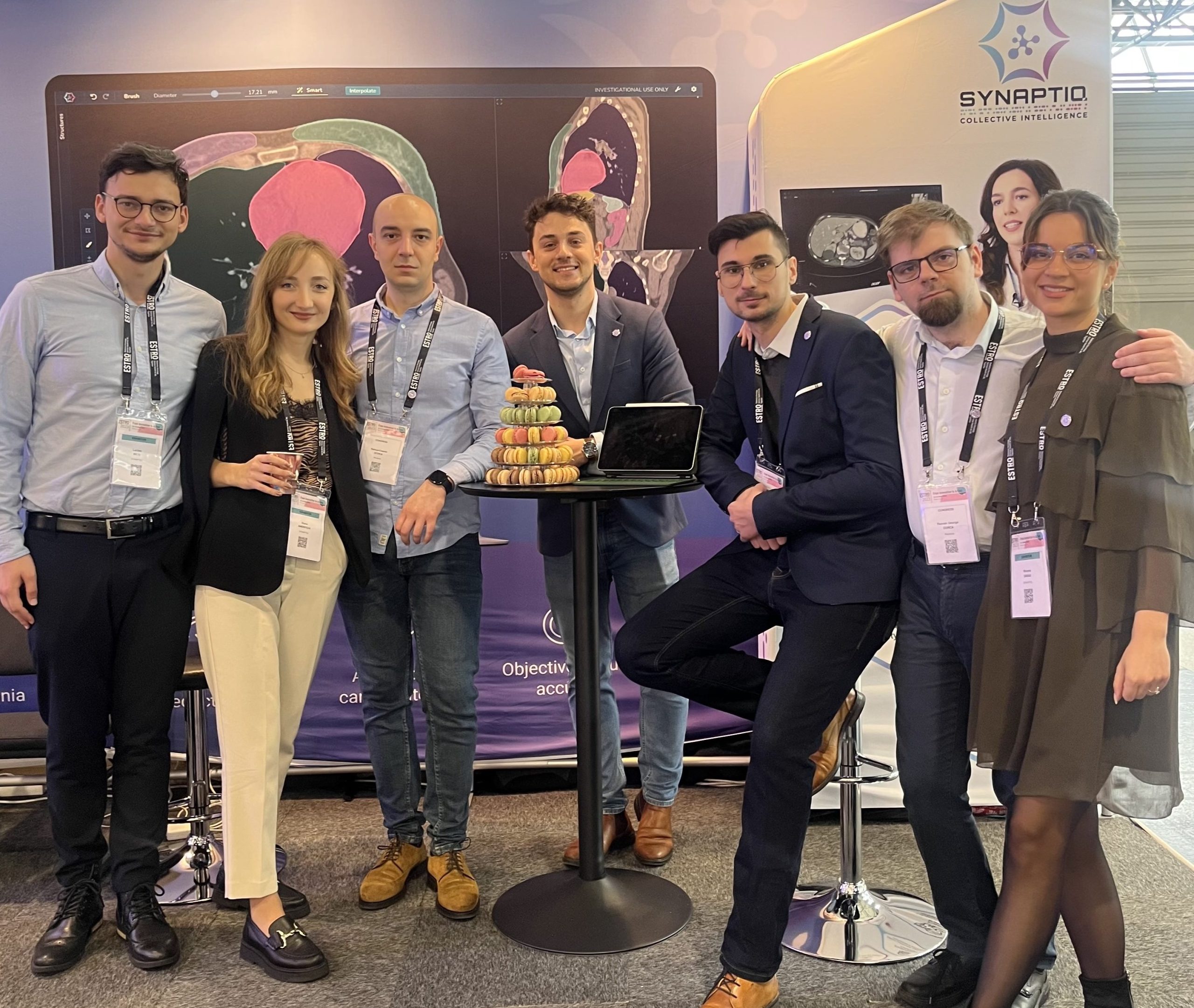 Synaptiq Showcases Their AI Auto-Contouring Software at ESTRO